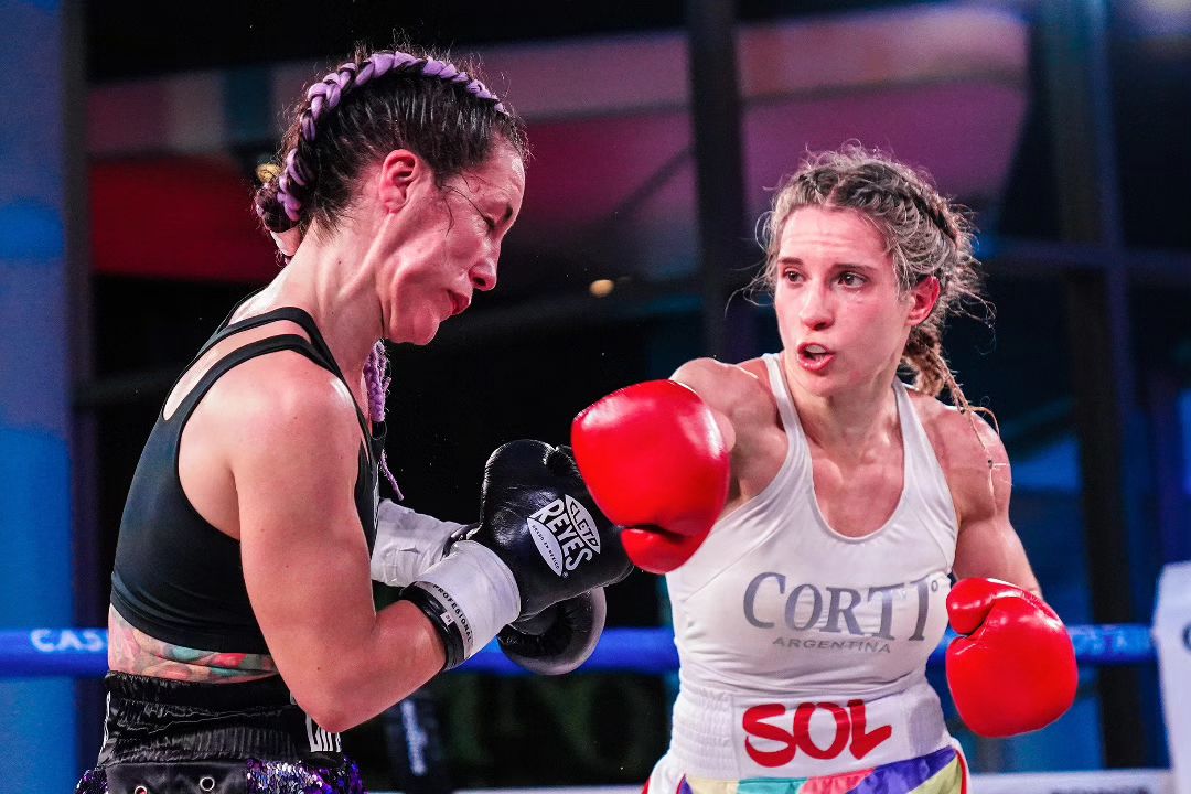 Sol Cudos, la historia de la boxeadora de Moreno que promete llegar ...